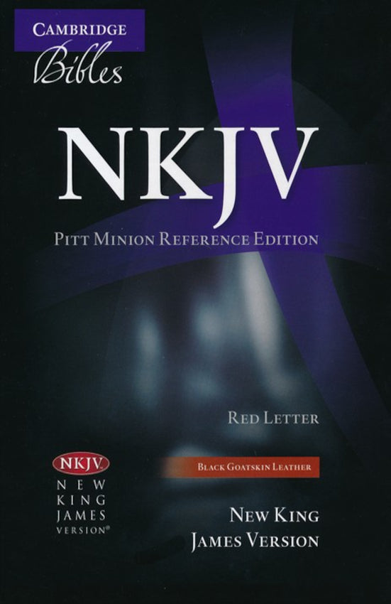 NKJV Pitt Minion Reference Bible, Black Goatskin Leather – The Ink Room ...