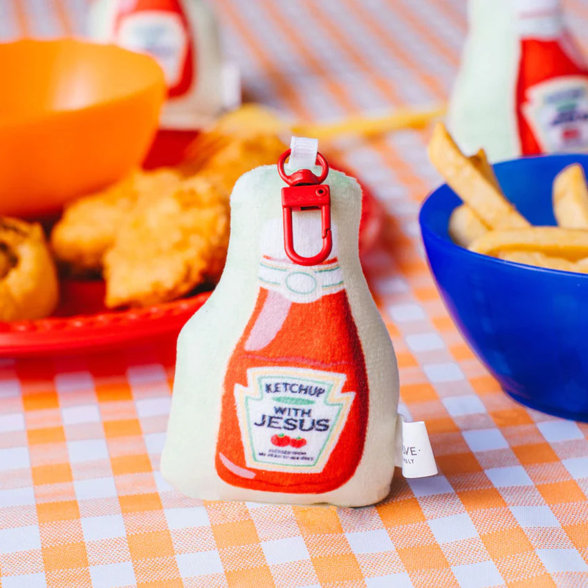 TBA Squishy Plushie / Ketchup with Jesus – The Ink Room (Bookstore)