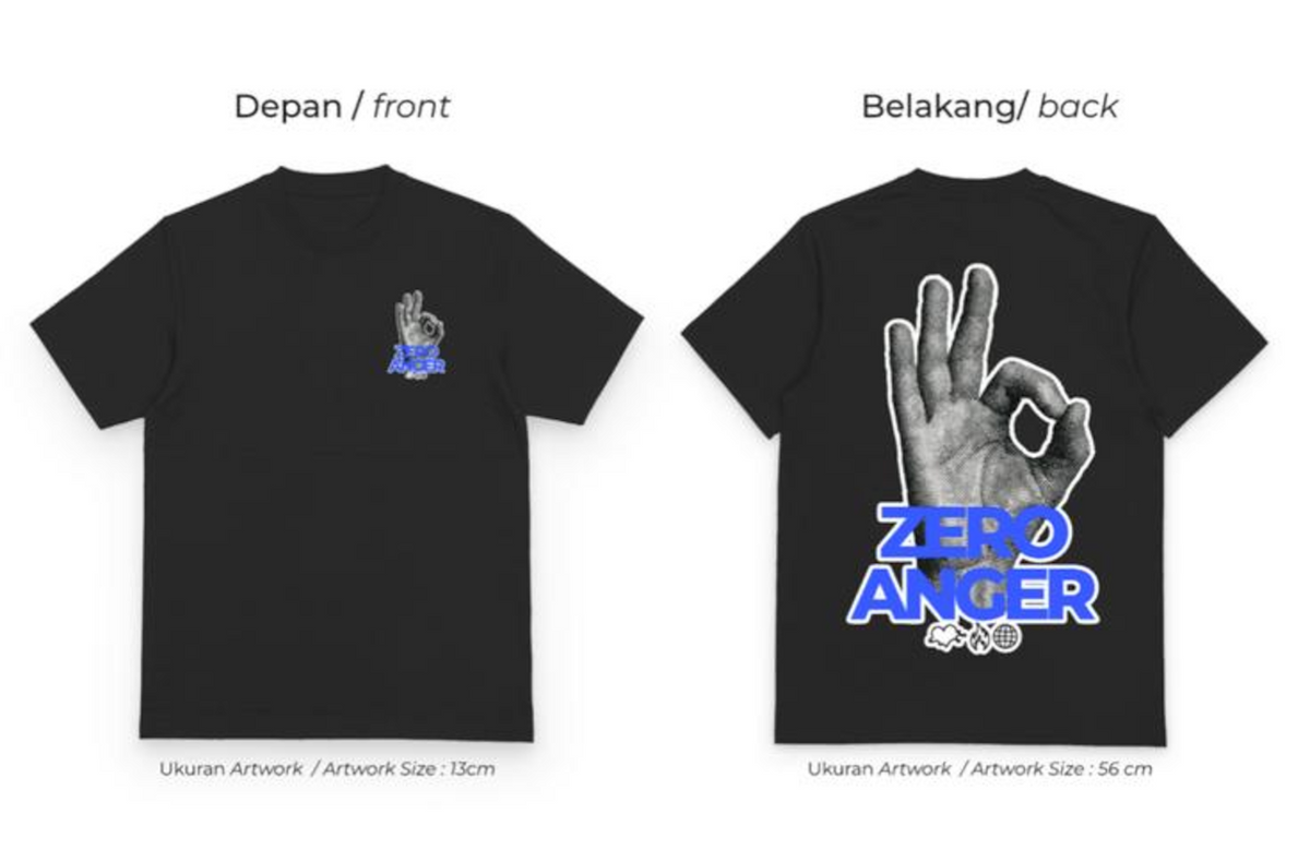 CHC Zero Anger T-Shirt – The Ink Room (Bookstore)