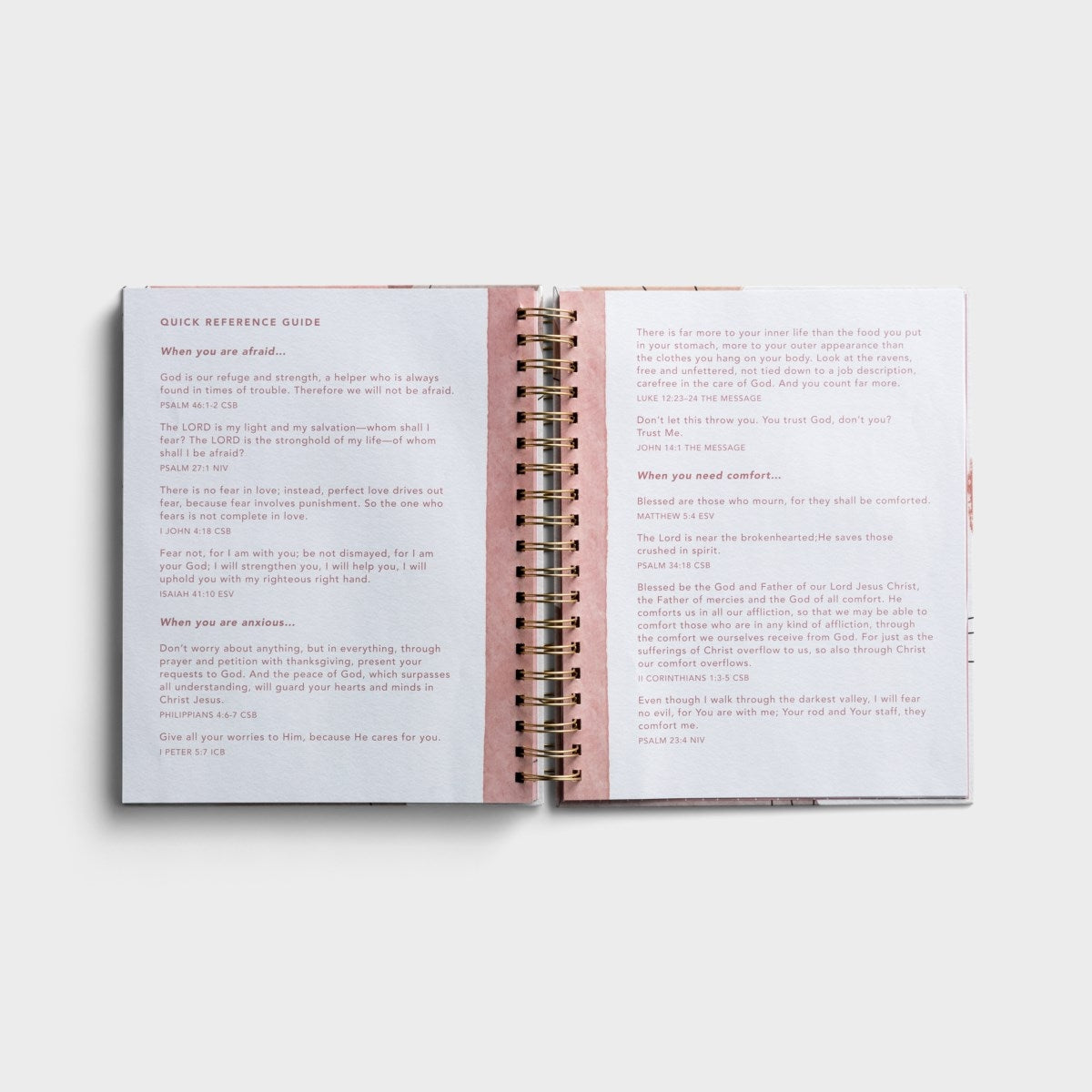 Ideas - With The Comfort Promises | Scripture Journal – The Ink Room ...