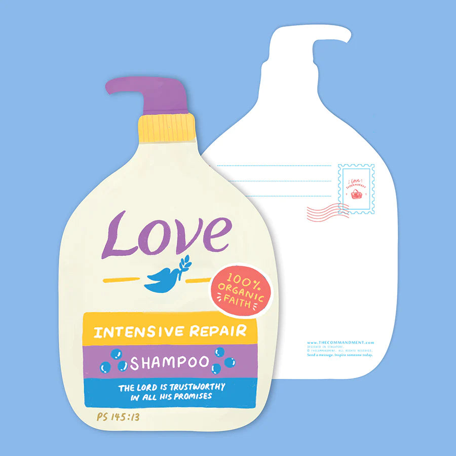 Love Shampoo | LOVE SUPERMARKET Card – The Ink Room (Bookstore)