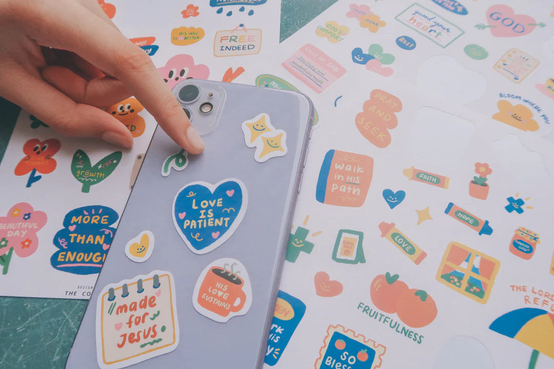 Hope | Journaling Sticker Sheet – The Ink Room (Bookstore)